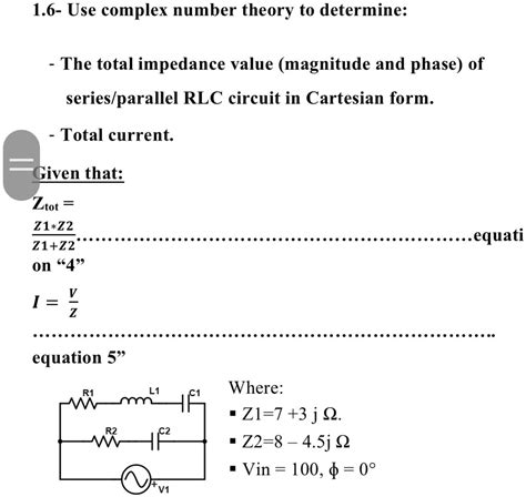 video solution 1 6 use complex number theory to determine the