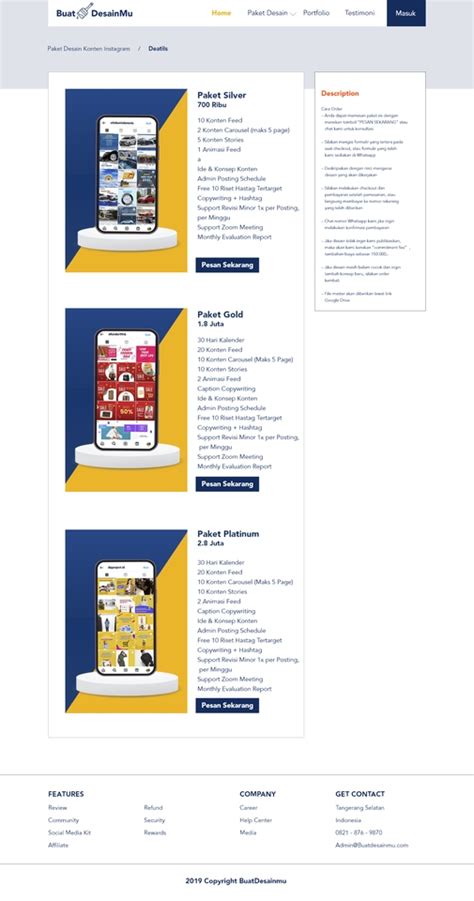 Paket Jasa Desain Ui Ux Web App Mobile