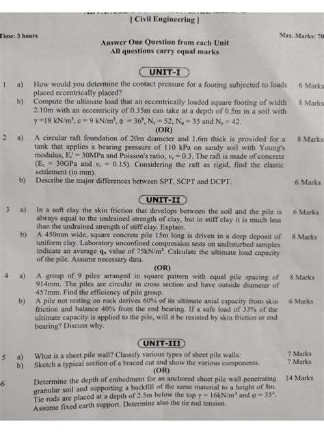 Advanced Foundation Question Paper Pdf