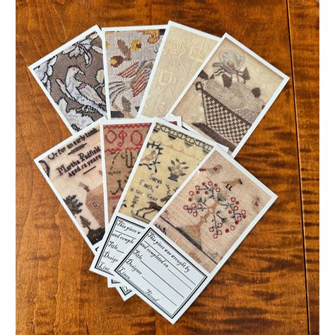 Kathy Barrick Antique Samplers Needlework Labels Hobby House