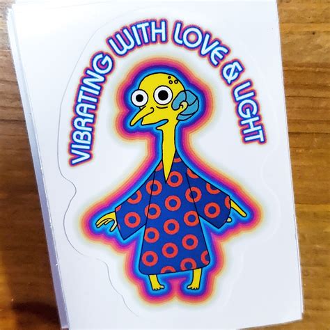 New Simpsons Phish Mashup R Sticker