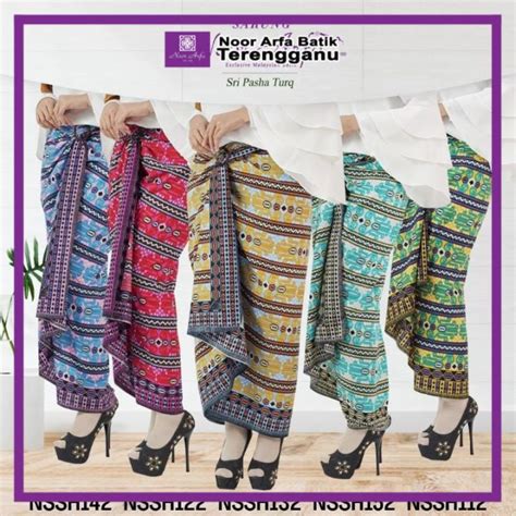 Noor Arfa Batik Cotton Sri Pasha Exclusive Lazada