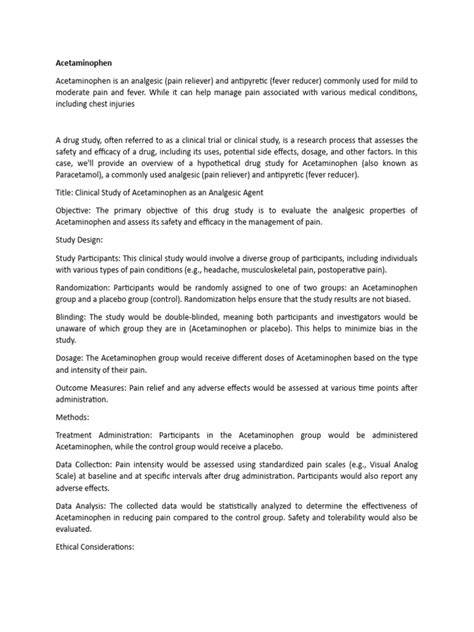 Hemothorax Pdf Clinical Trial Analgesic