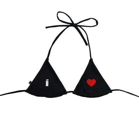 I Heart Emo Girls Bikini Top Emo Nite