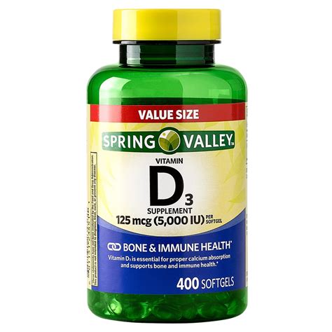 Nature Made Vitamin D3 In Letter Vitamins