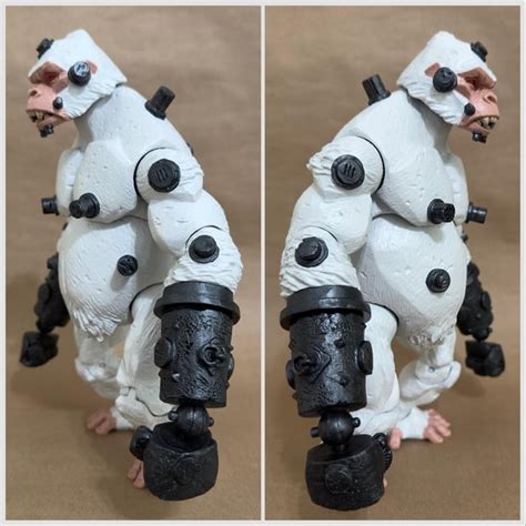 Custom Kriegaffe 8 Mezco Hellboy Ractionfigures