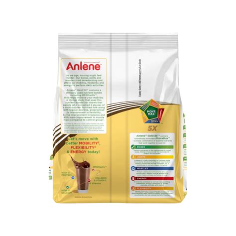 Anlene Gold 5x Milk Powder Drink Dark Chocolate Love Rys Australia Love Rys Australia