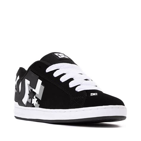 Womens Dc Court Graffik 3d Skate Shoe Black White Grey Journeys