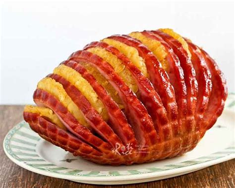 Hasselback Pineapple Ham Shirley Hillier Copy Me That