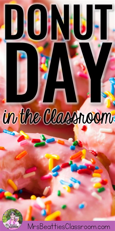 Donut Day In The Classroom Activities Crafts And Treats