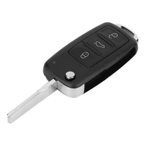 Sonew étui De Clé De Voiture 3 1 Boutons Pliant Clé De Voiture Porte Clés étui Coque