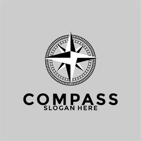 Premium Vector Compass Logo Design Vector Creative Idea Compass Or