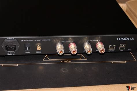 Lumin M1 Integrated Amp And Streamer Photo 4013755 Canuck Audio Mart