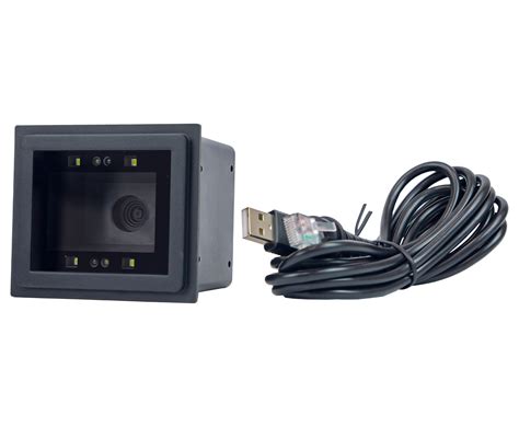 Stationary Qr Code Scanner Rs232 Interface Automatic Hd340