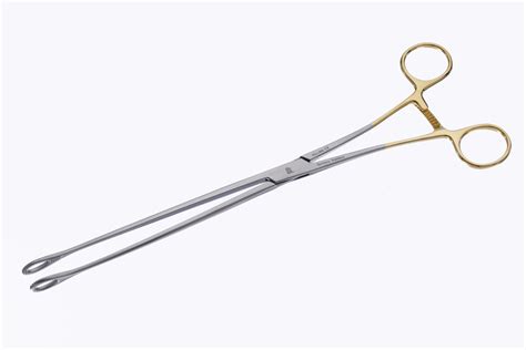 Teleflex Medical Ring Forceps Kaiser Pilling 12 58 Inch Ratchet Lock