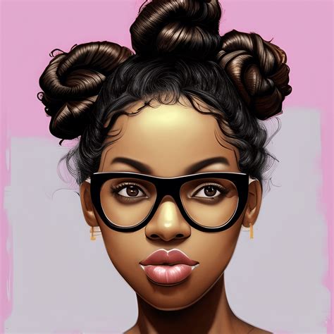Beautiful Brown Skin Girl Graphic · Creative Fabrica