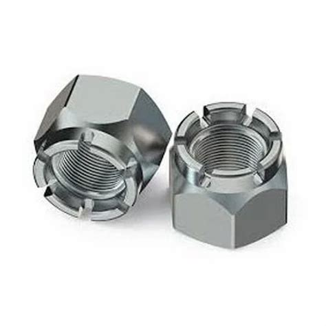 Hex Slotted Nut At ₹ 055piece Mota Mava Rajkot Id 2853981460662