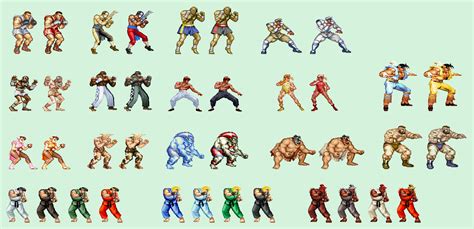 Sf2 Alternate Colors By Siil3ntj On Deviantart