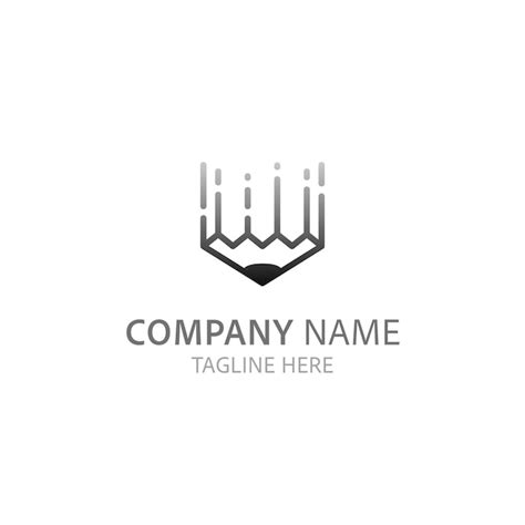 Premium Vector Tech Writing Company Logo