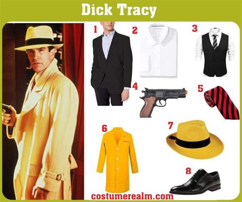 Dick Tracy Costume Halloween Costume Guide