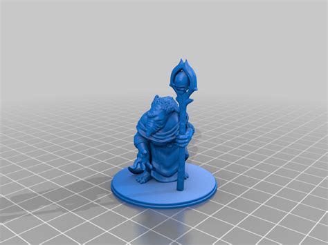 ⚔ Heroquest Fimir Meargh Wizard・free Stl File For ・cults