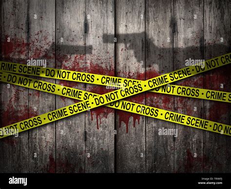 Crime Scene Background For Powerpoint
