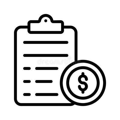 Download Our Premium Line Style Icon Of Financial Statement Stock Illustration Illustration Of
