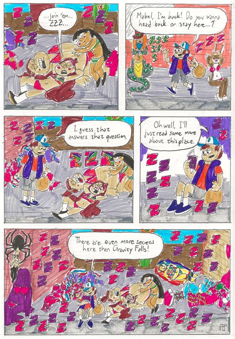 Gravity Falling Asleep Page 11 By Emperornortonii On Deviantart