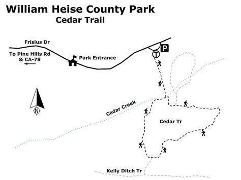 Photo William Heise Co Park Cedar Trail Map San Diego Reader