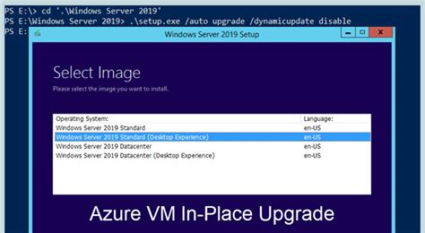 Step By Step In Place Upgrade Windows Server Vms In Microsoft Azure