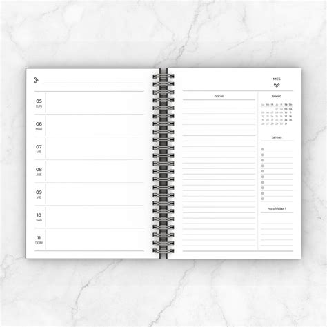 Agenda Semanal 2026 Letrag