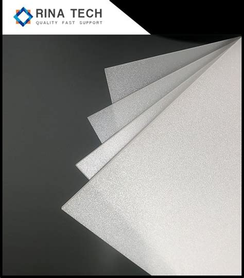 Custom Led Light Diffuser Sheet Suppliers And Factory Customized Products Price Rina Technology