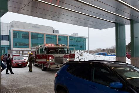Updated Firefighters Extinguish Equipment Fire At Hsns Emergency Department Sudbury News