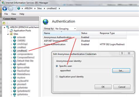 Access Right Troubleshooting In EPiServer And IIS Epinova