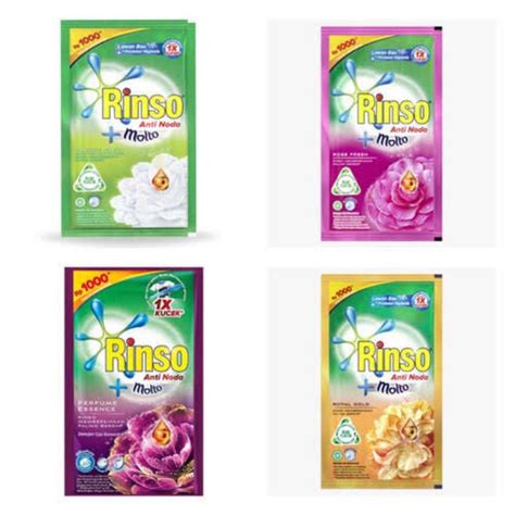 Jual Rinso Molto Cair 1 Renceng 6 Sachet Isi 38ml Shopee Indonesia