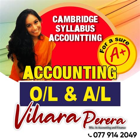 Accounting Classes London Ol London Exams Gampaha