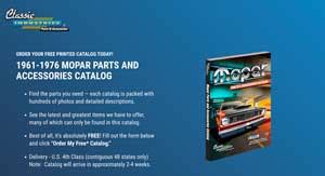 1961 1976 Dodge And Plymouth Restoration Parts Catalog
