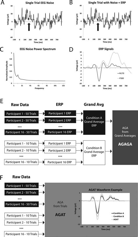 Examples Of Simulated Data And Calculation Of Agat And Agaga Waveforms Download Scientific