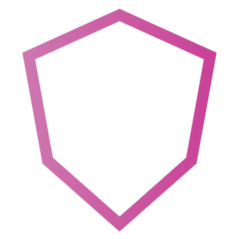 Shield Generic Gradient Outline Icon Shield Generic Gradient Outline Icon