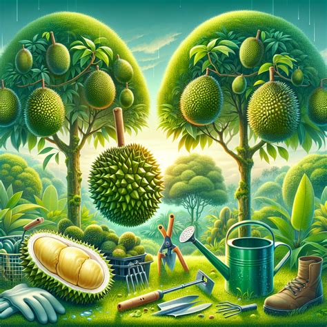 Caring For Durian Trees A Challenging Delight Durian Tree Durian