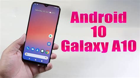 Install Android 10 On Galaxy A10 Pixel Experience Rom How To Guide