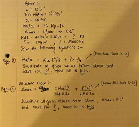Solved Solve Equations 1 ﻿and 2 ﻿shown Below All The Values