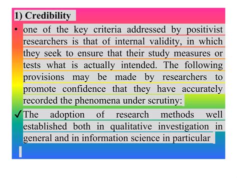 Validity And Reliability In Qualitative Pptx