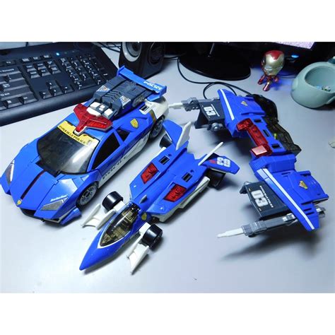 Tomica Hyper Blue Police 01 And 03 Super Sonic Runner And Storm Runner Non Complete Got