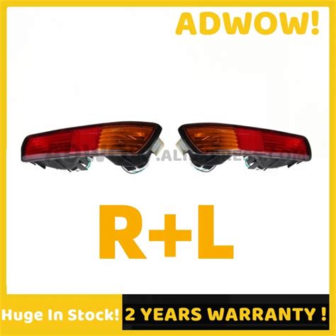 Mr570141 Mr570142 Rear Stop Warning Lights Bumper Lamp Mr508783