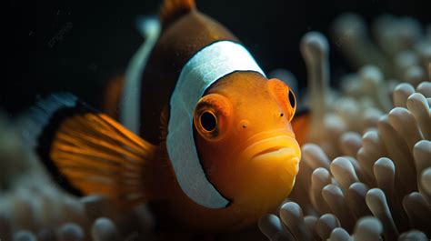 Photo Of Clown Fish By Nick Background Clownfish Front Hd Photography