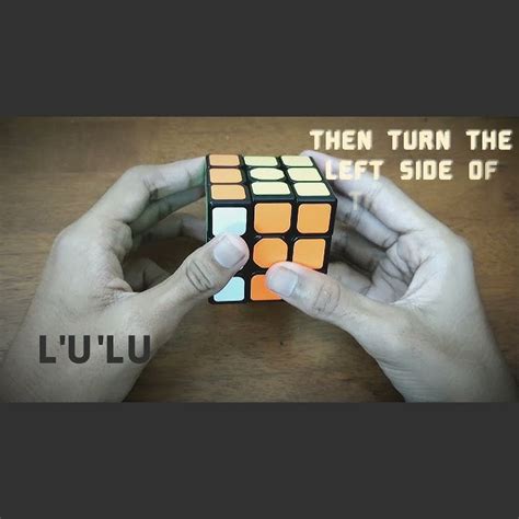 The Left Handed Algorithm Rubiks Cube Tutorial Youtube