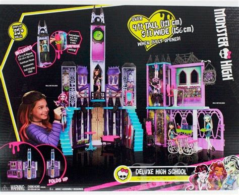 Monster High Deluxe High School Playset 2016 Dmf91 Toy Sisters