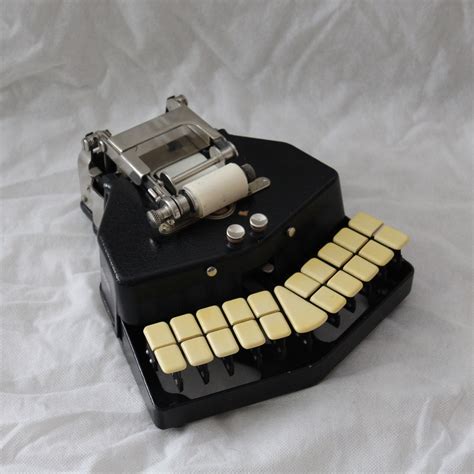 Vintage Steno Machine Stenotype Machine Shorthand Machine Stenograph