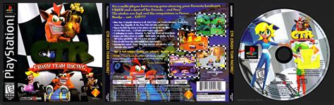 Ctr Crash Team Racing Ps1 Cover Lanetacomm
